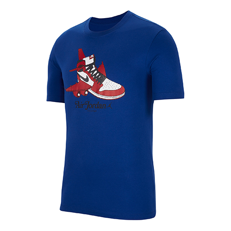 JORDAN air jordan 'first in flight' printing male blue